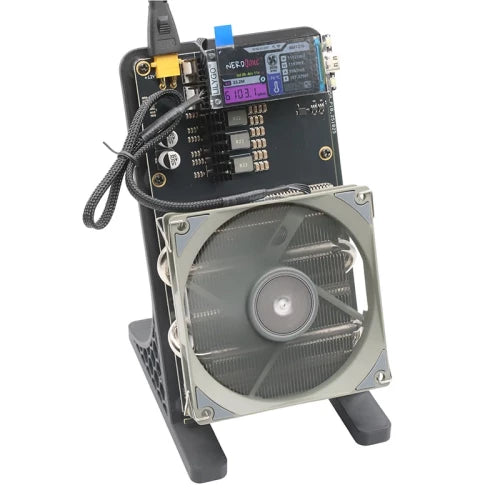 NerdQaxe++ Rev6 6 TH – Bitcoin Solo Miner 100W – Happy Mining